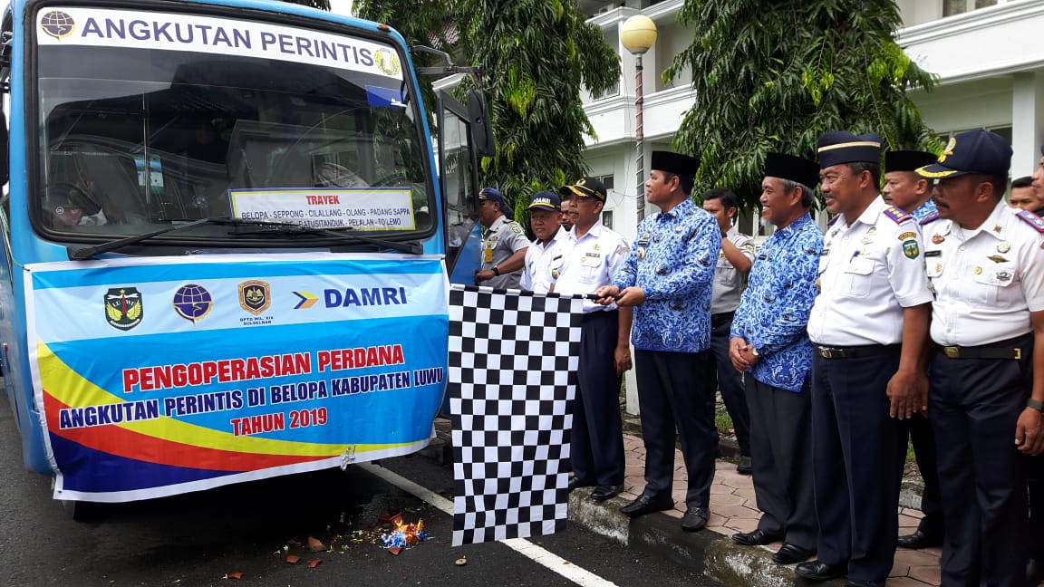 Tingkatkan Layanan Publik, Pemda Luwu Luncurkan Bus Angkutan Perintis ...