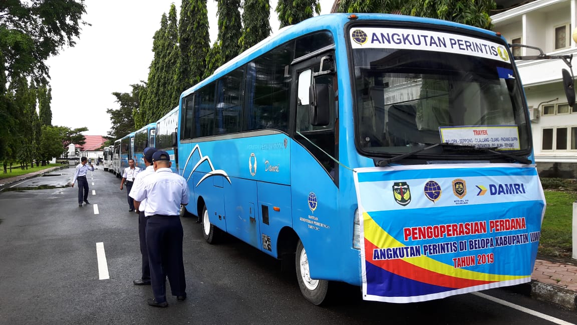 Tingkatkan Layanan Publik, Pemda Luwu Luncurkan Bus Angkutan Perintis ...